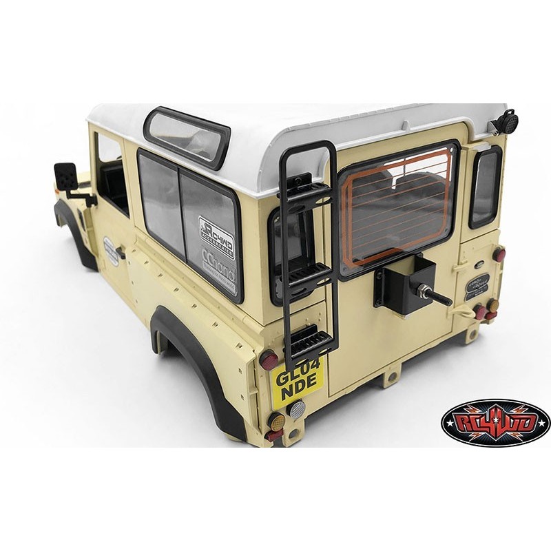 Echelle métal noire Adaptable geland II D90/D110 CChand RC4WD ...