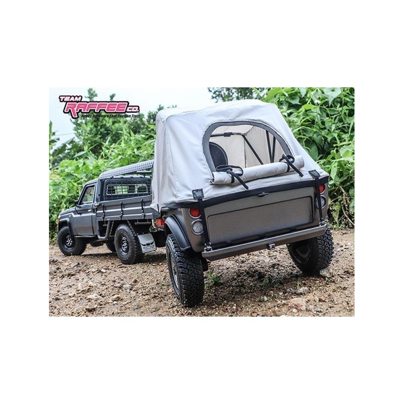 Remorque camping Pop-Up 1/10e Team Raffee TRC/302378A - - FANATIC RC