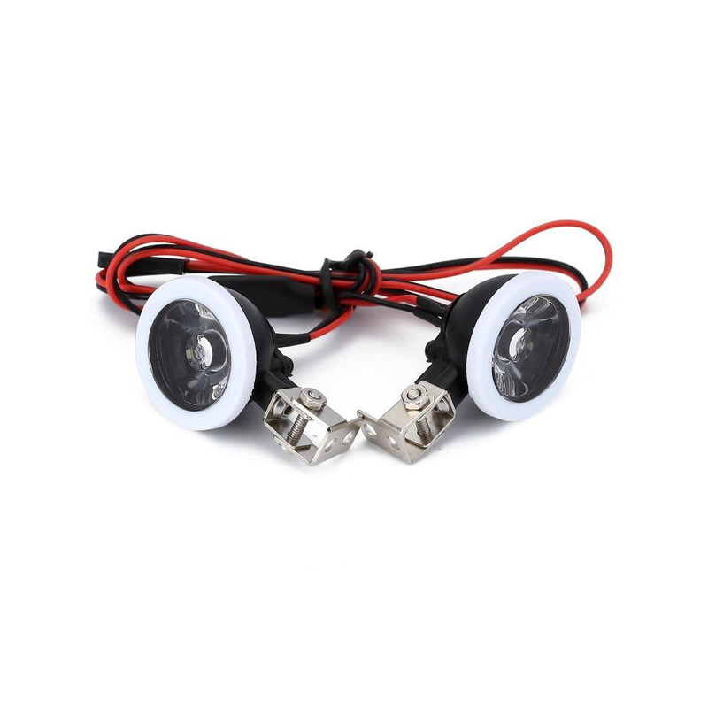 Projecteur de phares à led avec support INJORA pour voiture 1/10 RC - AX531