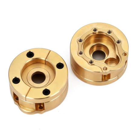 Lest de roue en laiton portique 127g INJORA pour TRX4 et TRX6 (x2) - TRX4-8251E