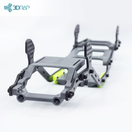 Châssis Wolf en fibre de carbone 3DRAP pour Scale - WOLFCARBONE