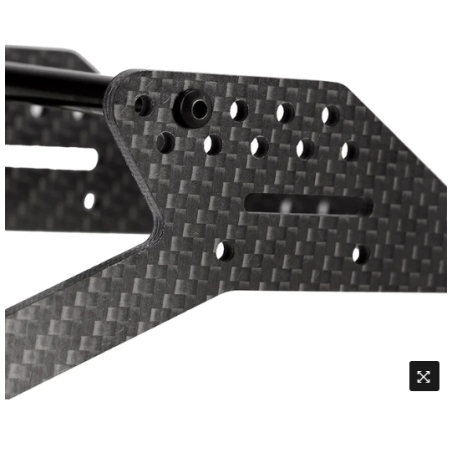 Kit de châssis INJORA LCG en fibre de carbone pour TRX4 - TRX4-006