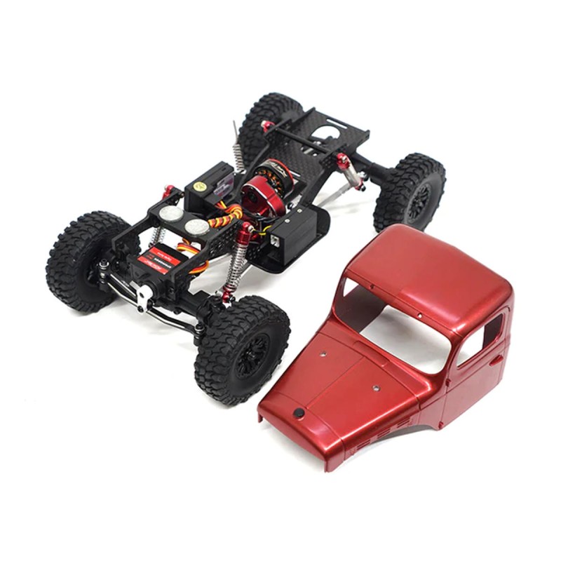 Furitek Cayman Pro 4x4 scx24 RTR crawler orange - FUR-2269