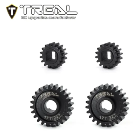 Set de pignons overdrive portal 1/18 17T/24T TREAL pour UTB18 (x4) - X003L48YND