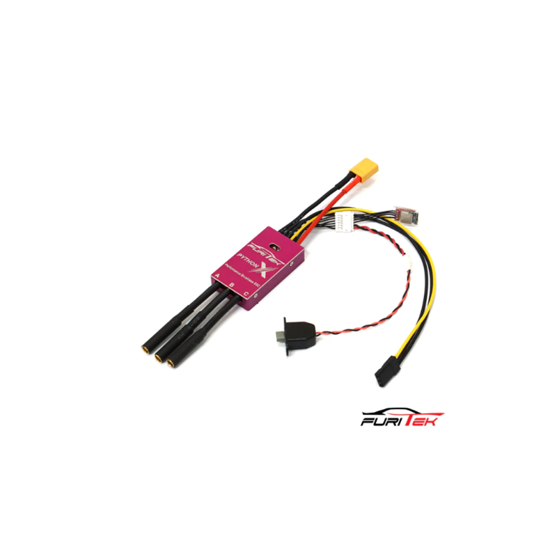 Variateur FURITEK Python X Team Spec 80A/120A Brushless ESC 1/10 RC ...