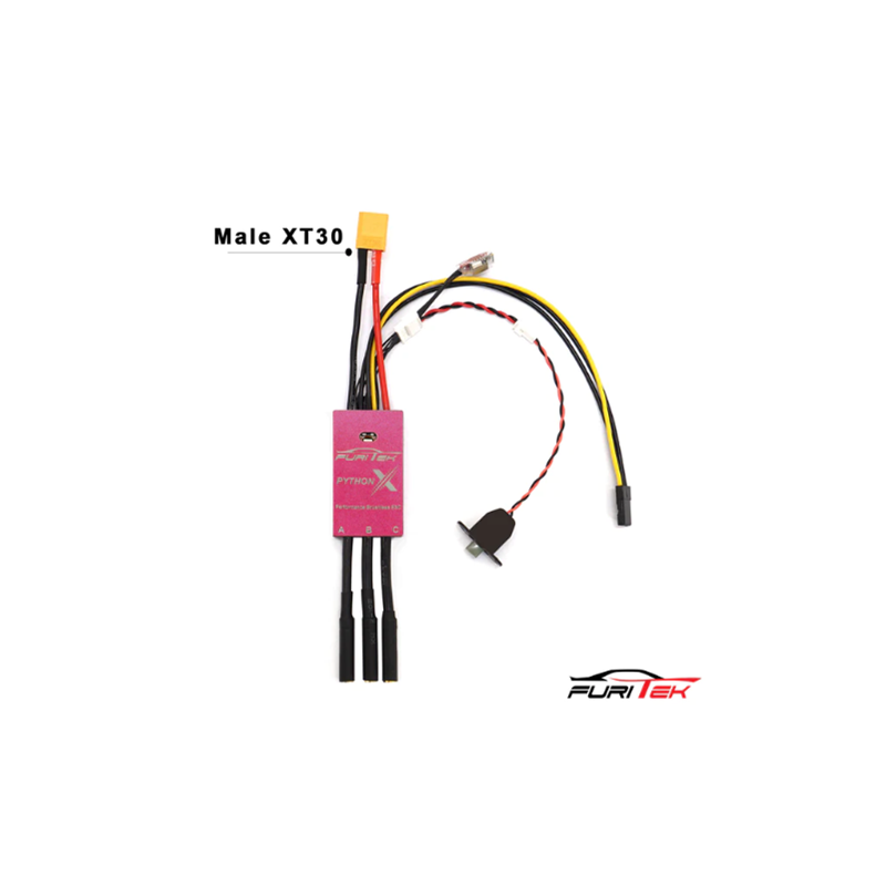 Variateur FURITEK Python X Team Spec 80A/120A Brushless ESC 1/10 RC ...