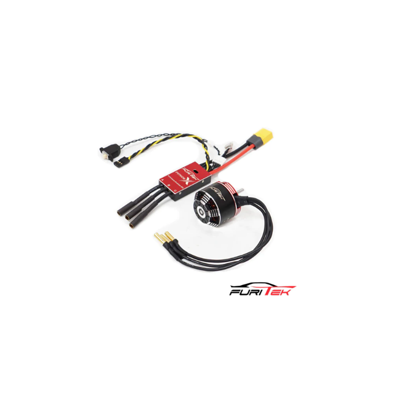 Combo ESC FURITEK Python X Brushless avec Komodo 10 pour 1/10 - FUR-2351
