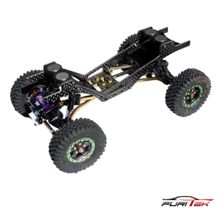 Châssis en fibre de carbone FURITEK pour Gladiateur SCX24 - FUR-2160