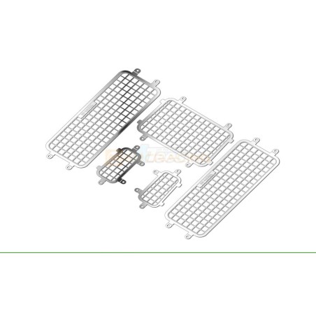 Grille de protection acier inoxydable silver GRC pour fenêtre TRX-4M ...