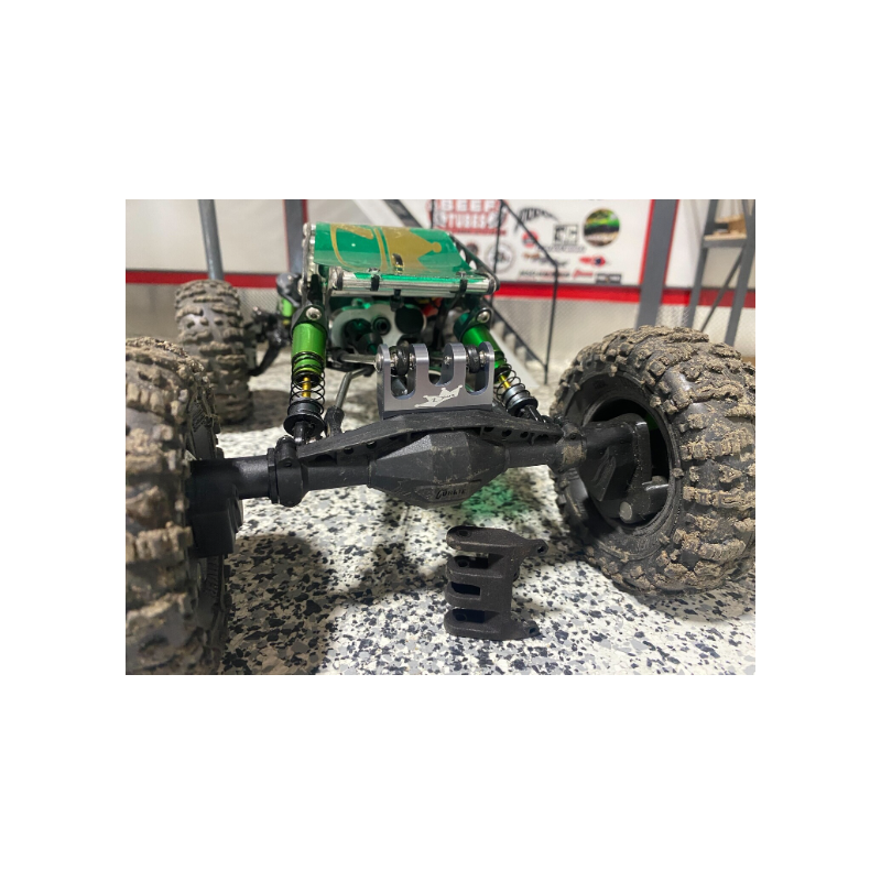 Support liens arrières en alu gris DLUX mini Capra UTB18 - 00796