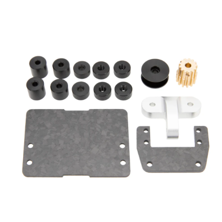 Kit de châssis fibre carbone MEUS RACING RC LCG Rush V1 pour SCX10 I II ...
