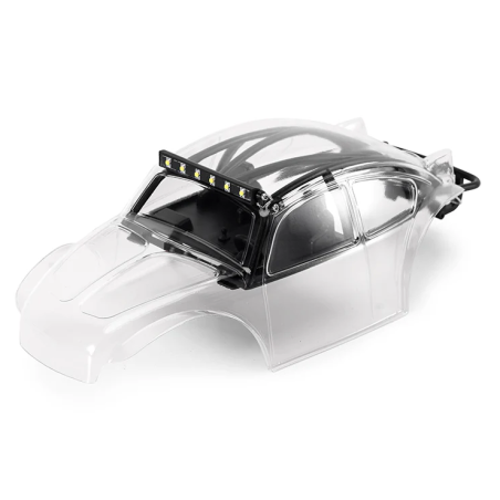 Carrosserie INJORA BUG24 transparente avec intérieur pour 1/24 SCX24 ...
