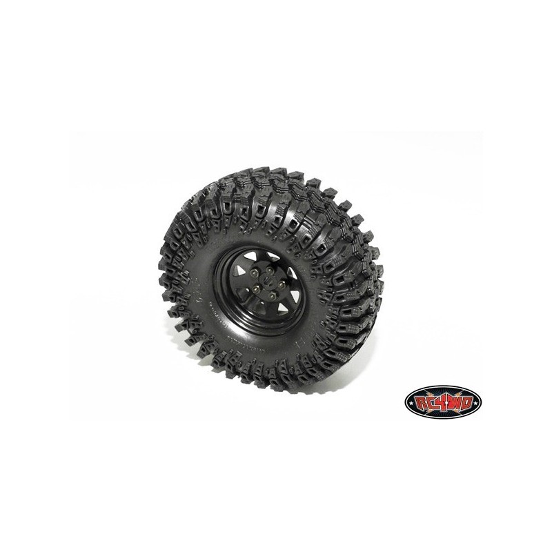 Jantes 5 Lug Wagon 1.9" Métal Stamped Beadlock (Black) RC4WD - - FANATIC RC