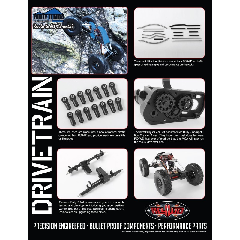 RC4WD BULLY II MOA RTR COMPETITION CRAWLER - - FANATIC RC