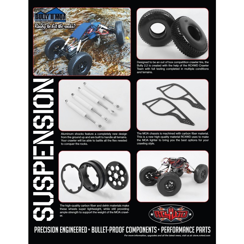 RC4WD BULLY II MOA RTR COMPETITION CRAWLER - - FANATIC RC